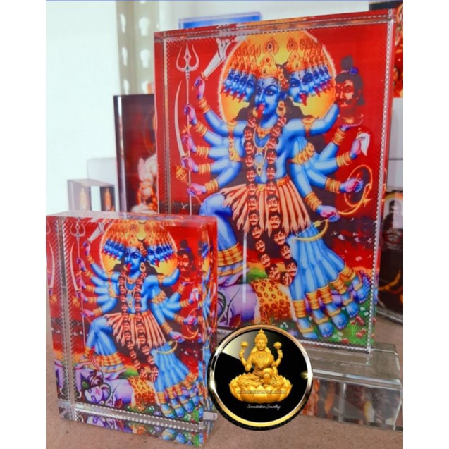 CRYSTAL KALIAMMA WITH LUCKY NUMBER(READY STOCK) | Shopee Singapore