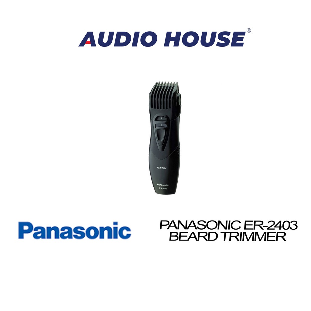 PANASONIC ER-GB60 HAIR TRIMMER 1 YEAR WARRANTY | Shopee Singapore