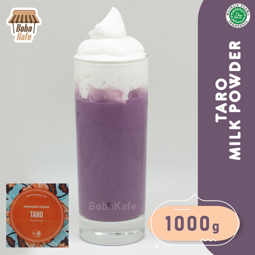 Taro Flavor Drink Powder - Taro Milk Powder 1000gr (ITPIN Brand ...