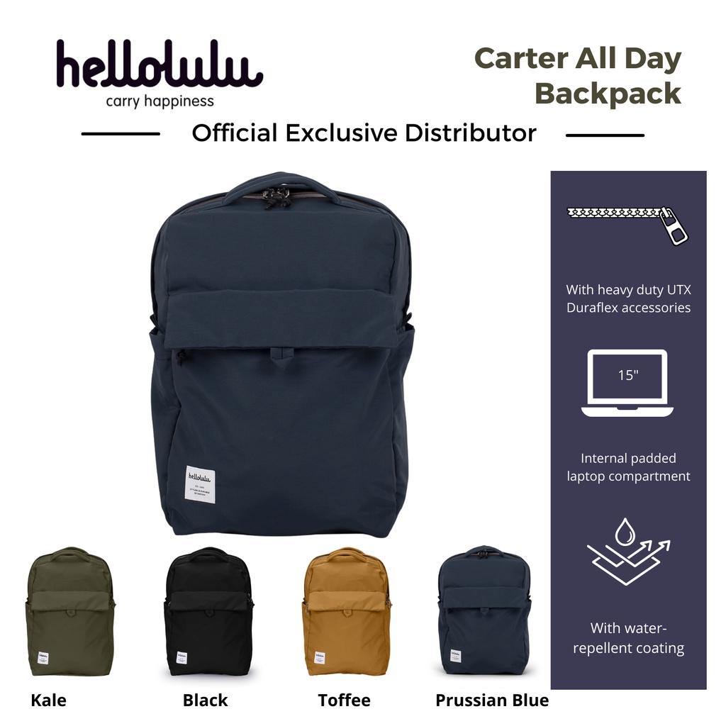 Hellolulu Carter All Day Backpack | Shopee Singapore
