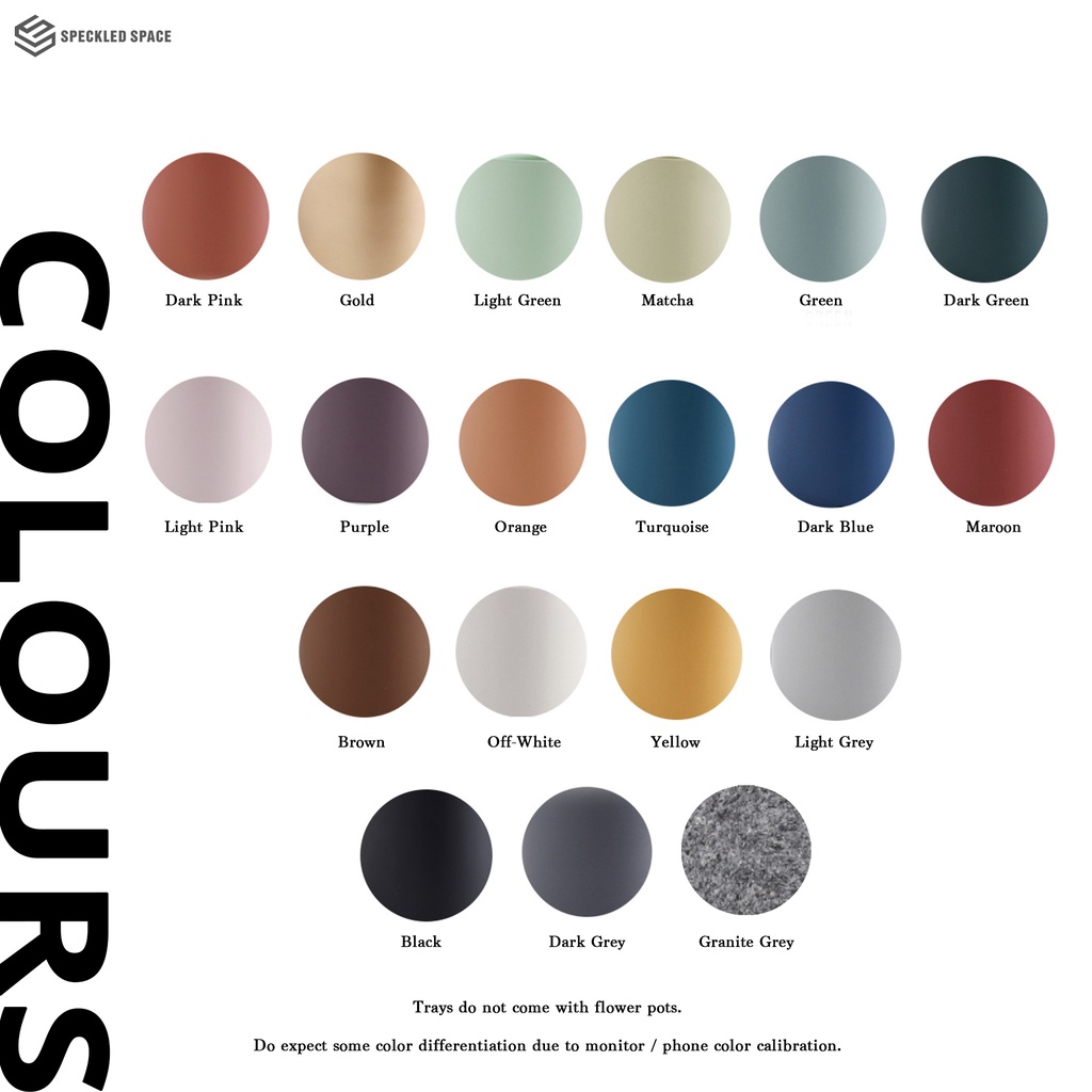 [MEDIUM & LARGE] Ceramic Made Plant Pot Base / Saucer / Water Plate ...