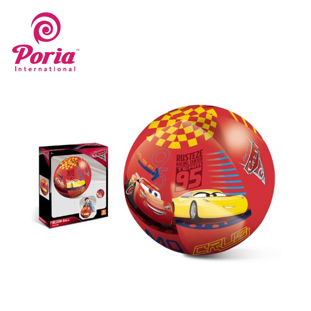 Disney Cars Pixar Red Children Kids Outdoor Inflatable 40cm Bloon Ball ...