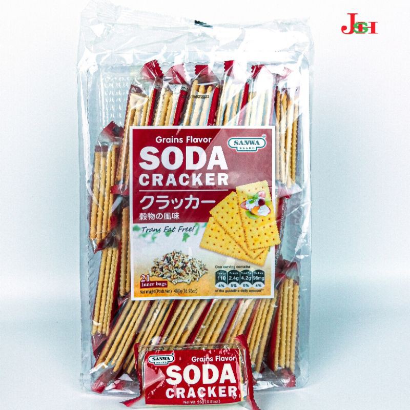 SANWA SODA CRACKER 480G | Shopee Singapore