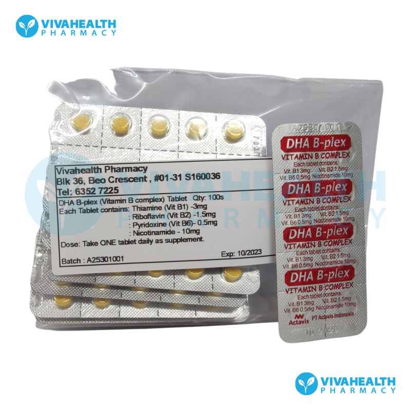 DHA B-plex Tablets 100s | Shopee Singapore