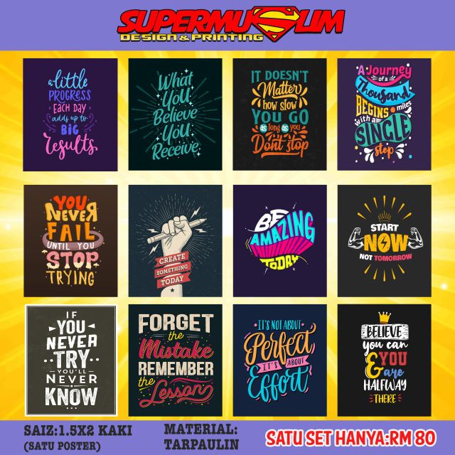 Motivational Hot Banner 12 Sets of motivational Words / motivational ...