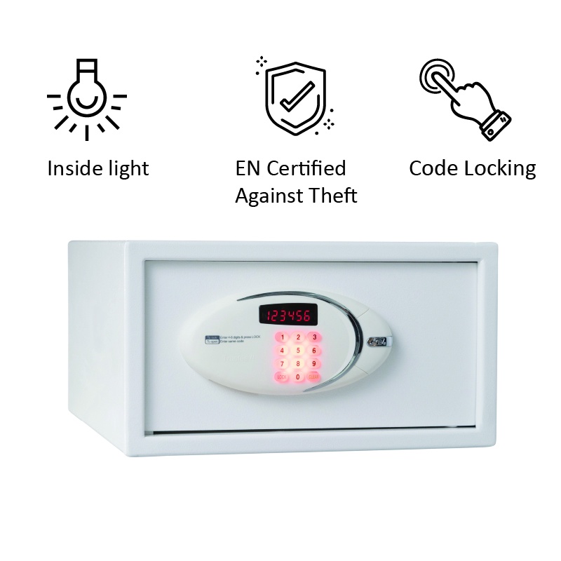 JVD Trustee Plus Safe White | Shopee Singapore