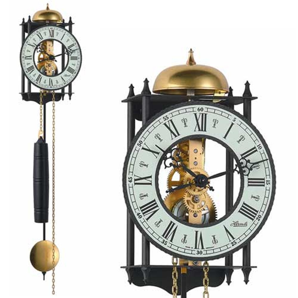 Hermle Ravensburg Mechanical Skeleton Wall Clock | Shopee Singapore
