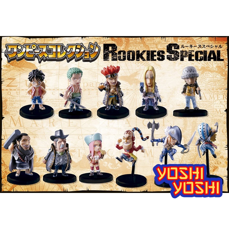 [Bandai] One Piece Collection ROOKIES Special Box (Candy Toy) | Shopee ...