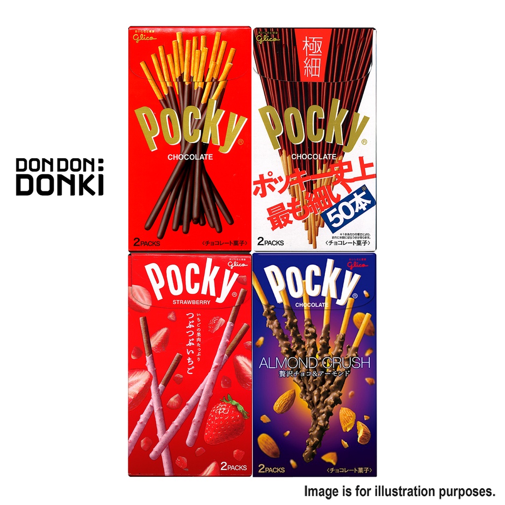[DONKI]Glico Pocky Biscuit Snack (Assorted) | Shopee Singapore