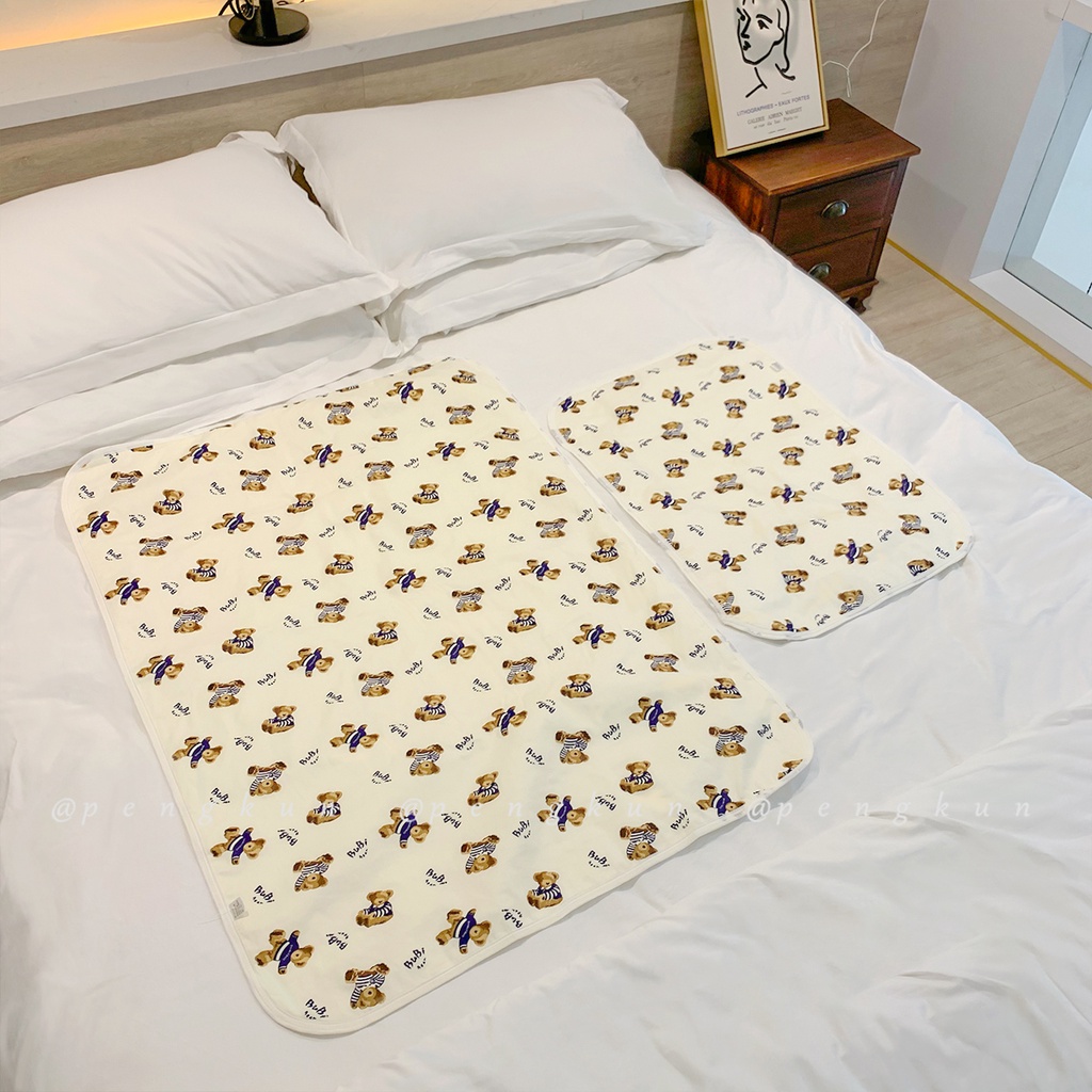 Ins wind cute cartoon bear aunt mat dormitory menstrual period mattress ...