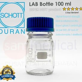 Schott Duran lab Bottle / lab Bottle + Blue Screw cap / lab Bottle ...