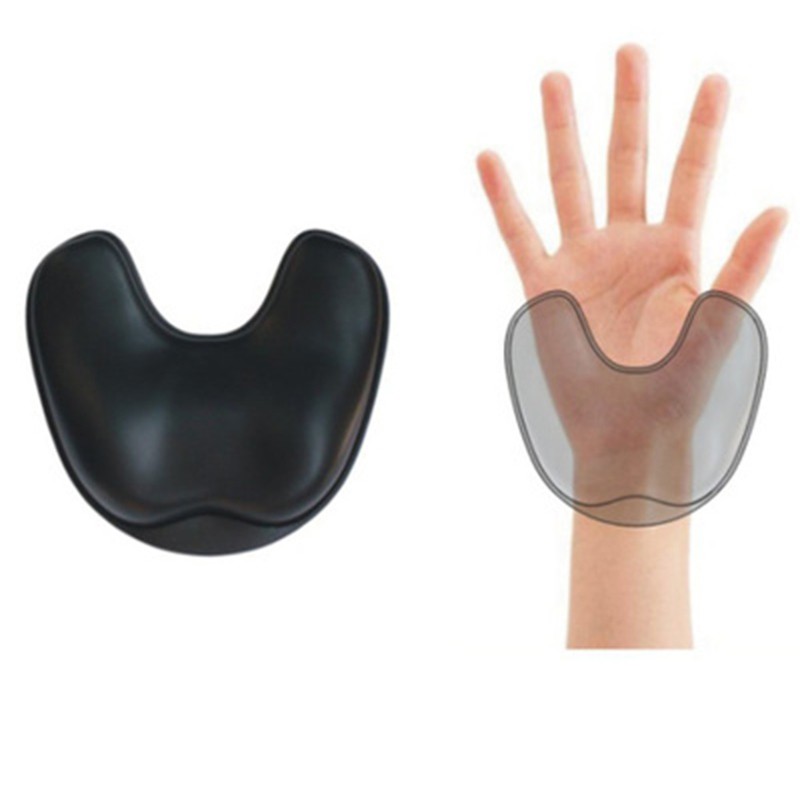 Sliding Rotating Wrist Rest Mouse Pad Memory Foam Ergonomic Mat Gaming ...