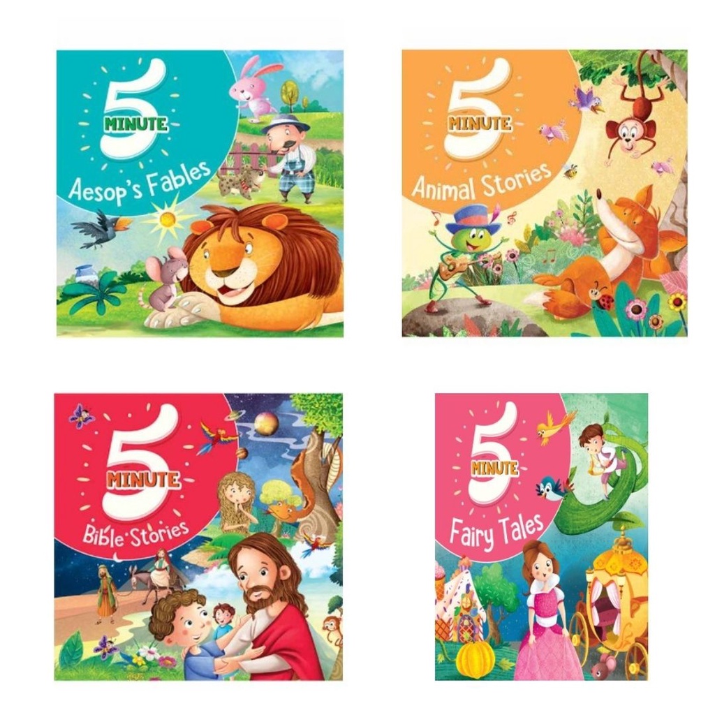 5 Minute Aesop's Fables/Bible Stories/Animal Stories/Fairy Tales ...
