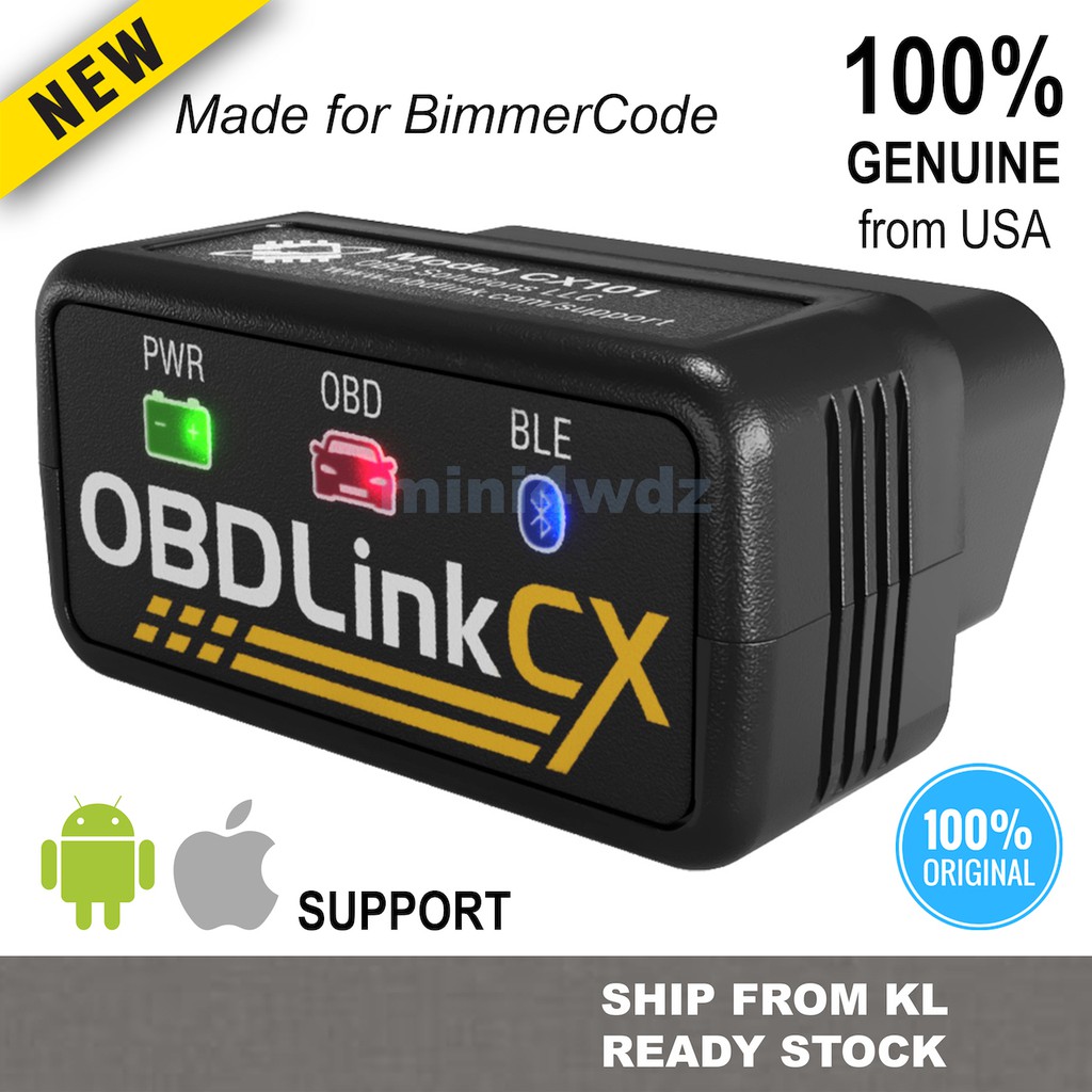 OBDLink CX OBD2 Adapter (Bimmercode, Check Error, Diagnose BMW, Mini ...