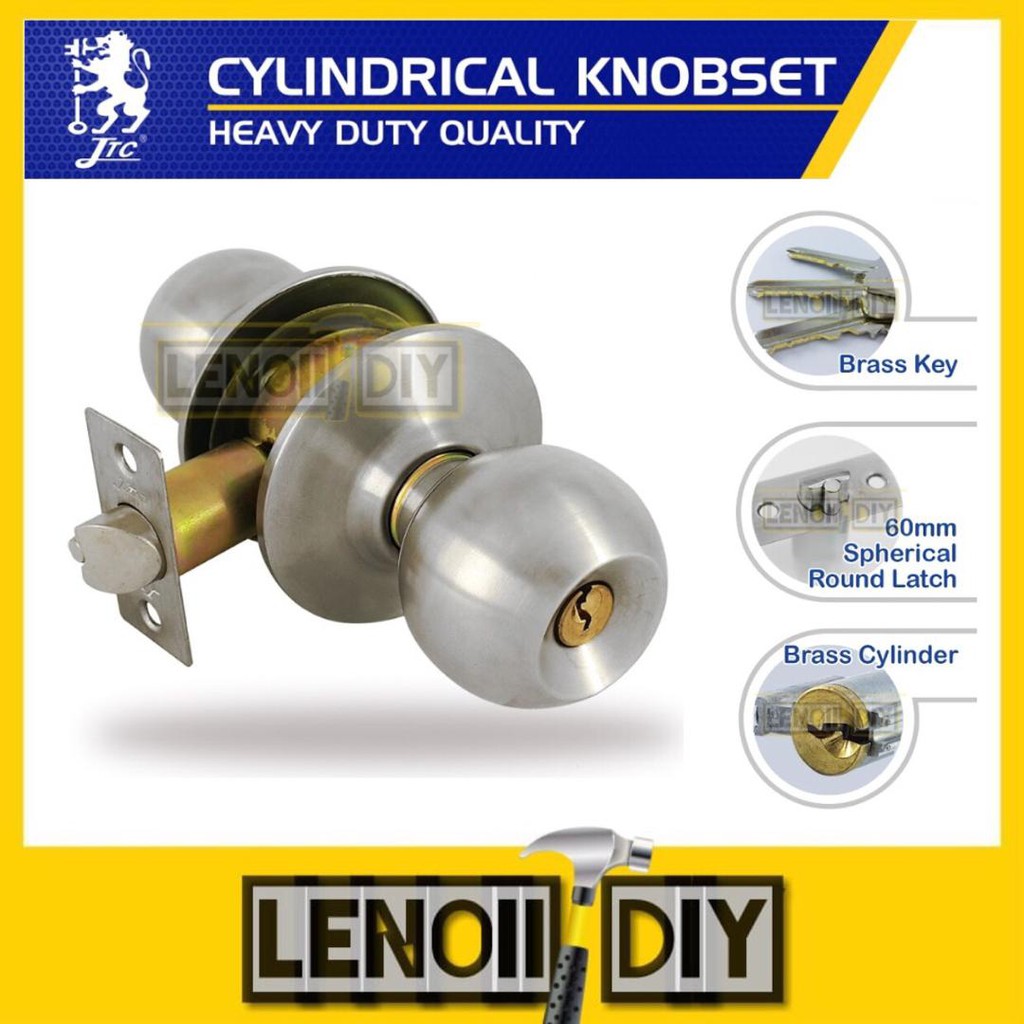 High Quality JTC Cylindrical Lock Tubular Lock Thumb Turn Full Brass ...