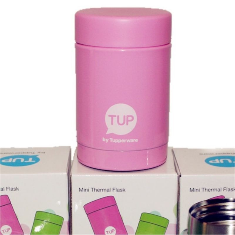 Tupperware Mini Thermal Flask 250ml PINK (WITHOUT BOX) | Shopee Singapore