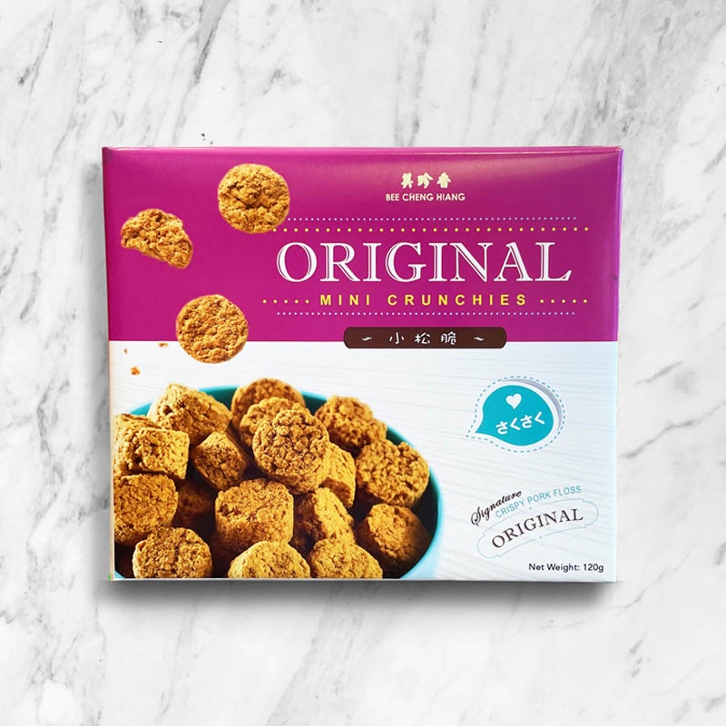 Bee Cheng Hiang Original Mini Crunchies (120g/Box) | Shopee Singapore