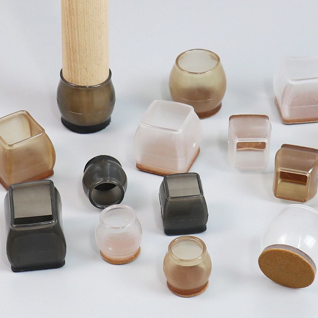 ELEGANT 4 pcs/set Home Decor Multi-Styles Chair Leg Caps Furniture Feet ...