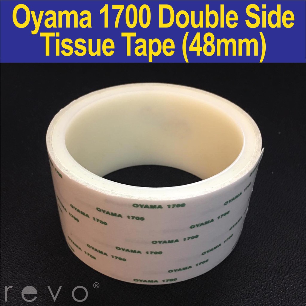 OYAMA 1700 DOUBLE SIDE TISSUE TAPE - 48mm (BUY 10 GET ONE FREE ...