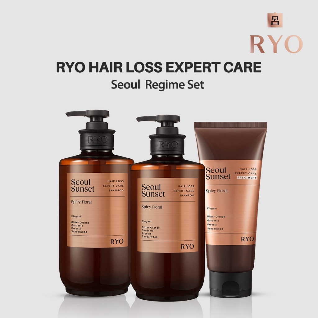 Ryo Hair Loss Expert Care - Seoul Sunset Regime Set | Shopee Singapore