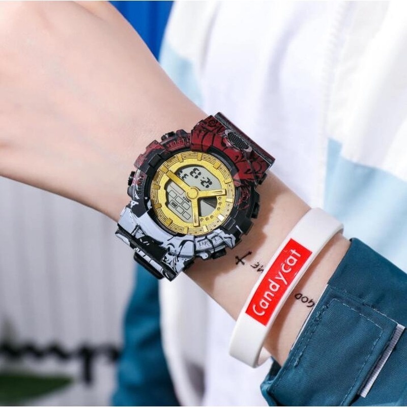 One Piece Men's Sports Watch Waterproof Top Luxury Wristwatches Gifts ...