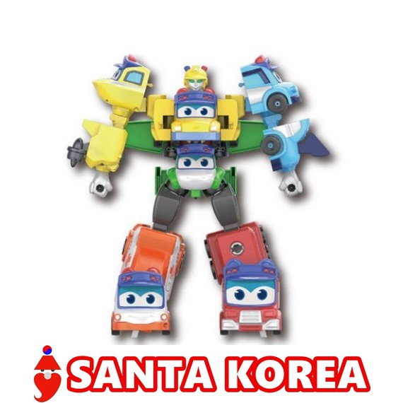 ☆GogoBus☆Giant Gordon Six Combined Robot Gogo Bus GogoDino Gogo Dino ...