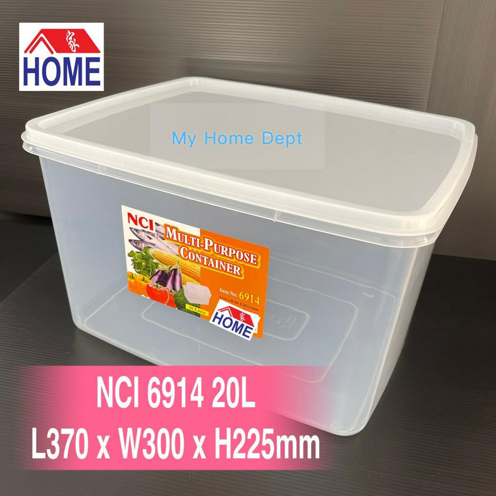 6914 NCI Transparent Multipurpose Storage Box/ Storage Container ...