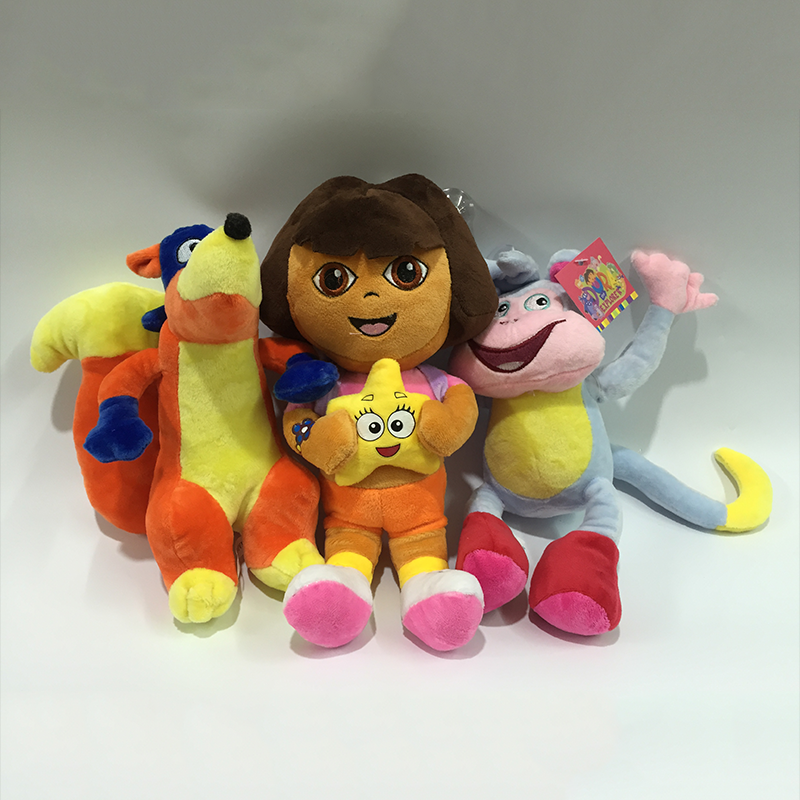 And Soft Cuddly Dora The Explorer Swiper Fox Boots Monkey Backpack ...