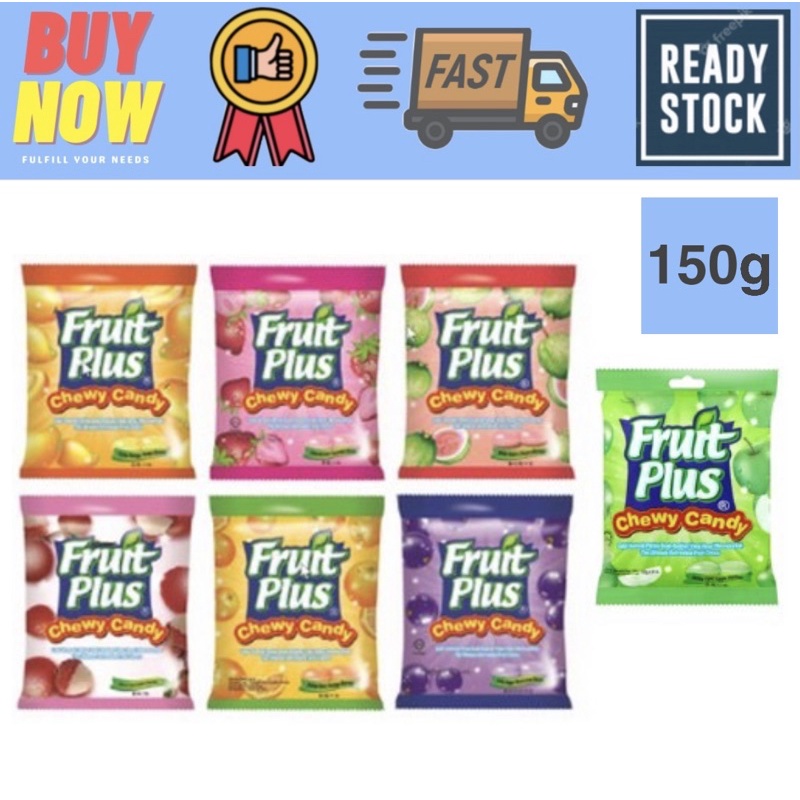 Fruit Plus Chewy Candy (150g) | Shopee Singapore