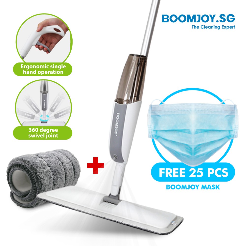 BOOMJOY SG 2022 Upgraded P4 Spray Mop Super Bundle Deal | [ P4 + 1 ...
