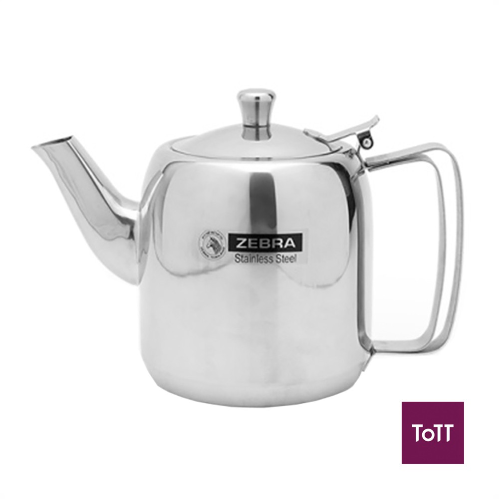 Zebra Stainless Steel Tea Pot W/Filter 1.5Ltr | Shopee Singapore