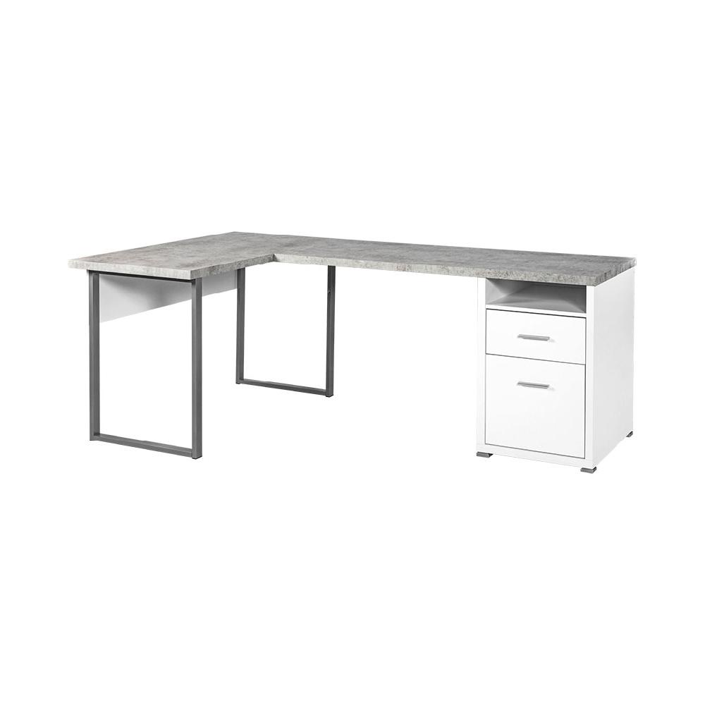 VHIVE Flexo Plus 2m L-Shaped Desk (200cm Large Home Office Study Desk ...
