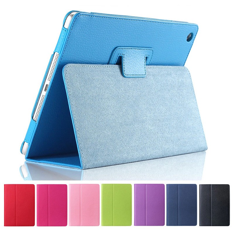 For ipad Air 1st Generation/Air 2 Flip Leather Folio Stand Case Cover ...