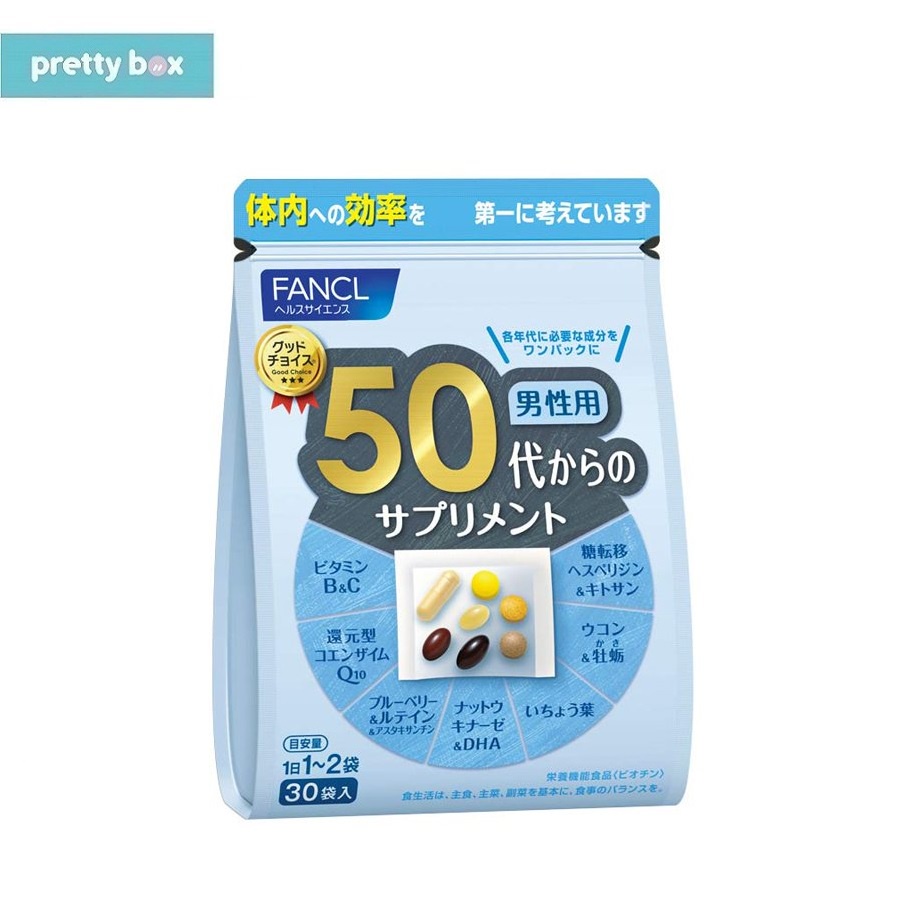 Fancl - Good Choice 50's Men's Health Supplement (30 bags ...