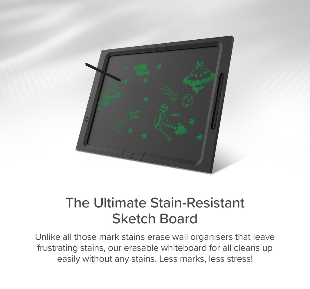 myFirst Sketch Board with Dual Display LCD Sketch Board + Whiteboard ...