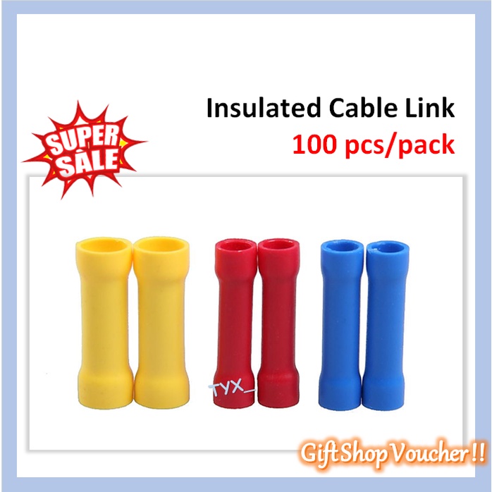 BF1.25 BF2 BF5.5 /1.5mm 2.5mm 4mm Insulated Cable Link / Connector ...