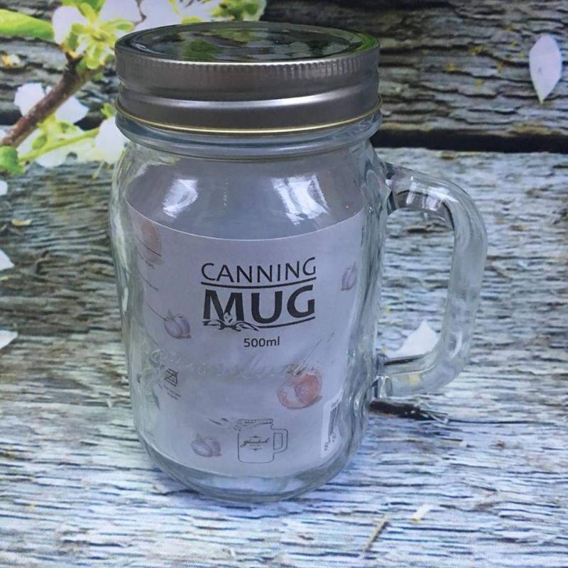 Combo of 2 high-quality Korean glass cups with handle GLASSLOCK IG753 ...