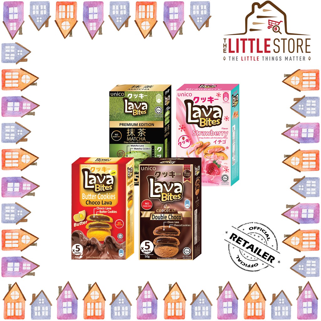 [Lava Cookies Bundle of 12] Lava Bites 50g (Small) | Shopee Singapore