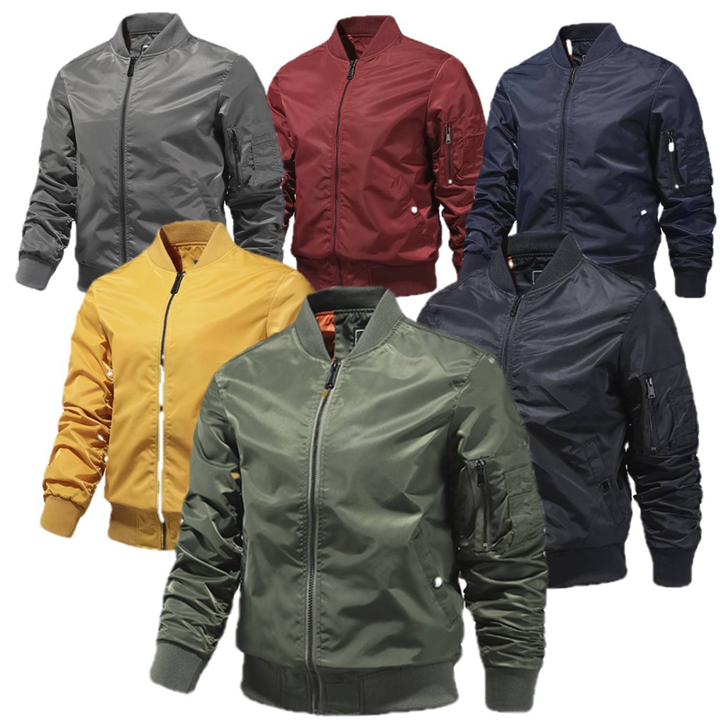 In stock！ High quality Bomber Jacket Air Force Ma1 Oversize Bomber ...