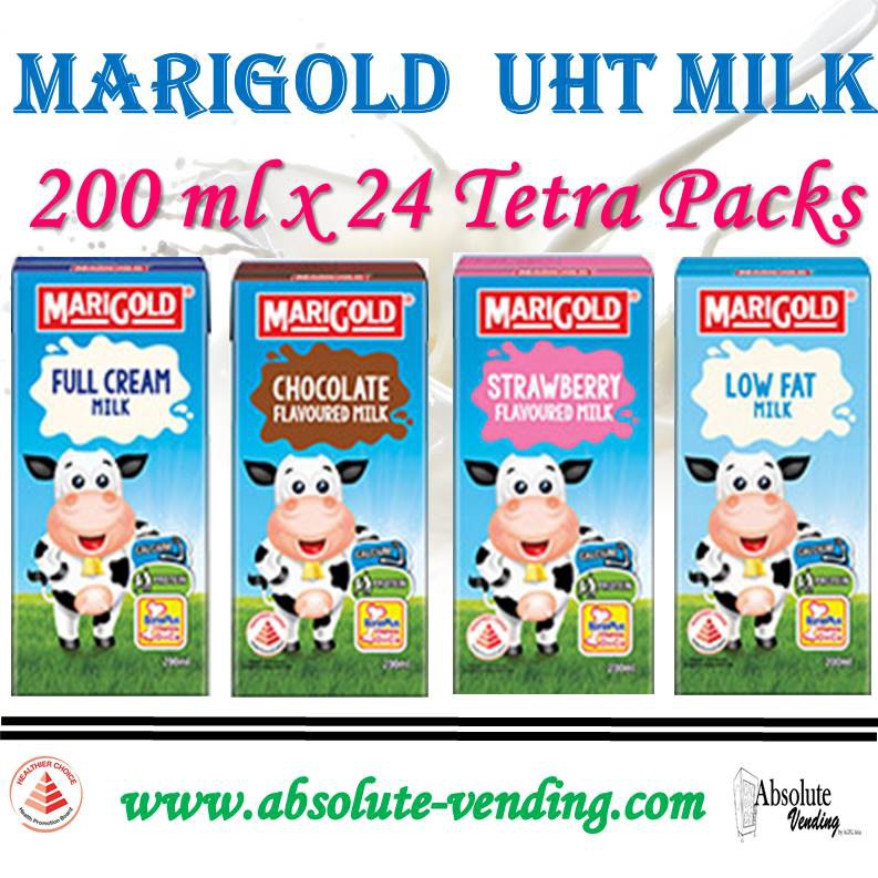 MARIGOLD UHT MILK 200ML X 24 (TETRA) | Shopee Singapore
