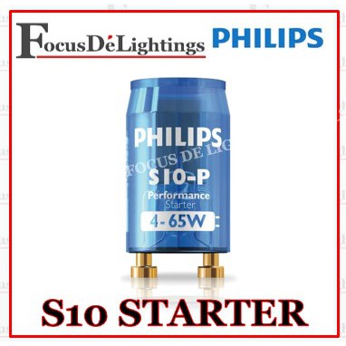 [5 PCS] PHILIPS STARTER S10 PERFORMANCE STARTER -FOR FLUORESCENT LAMPS ...