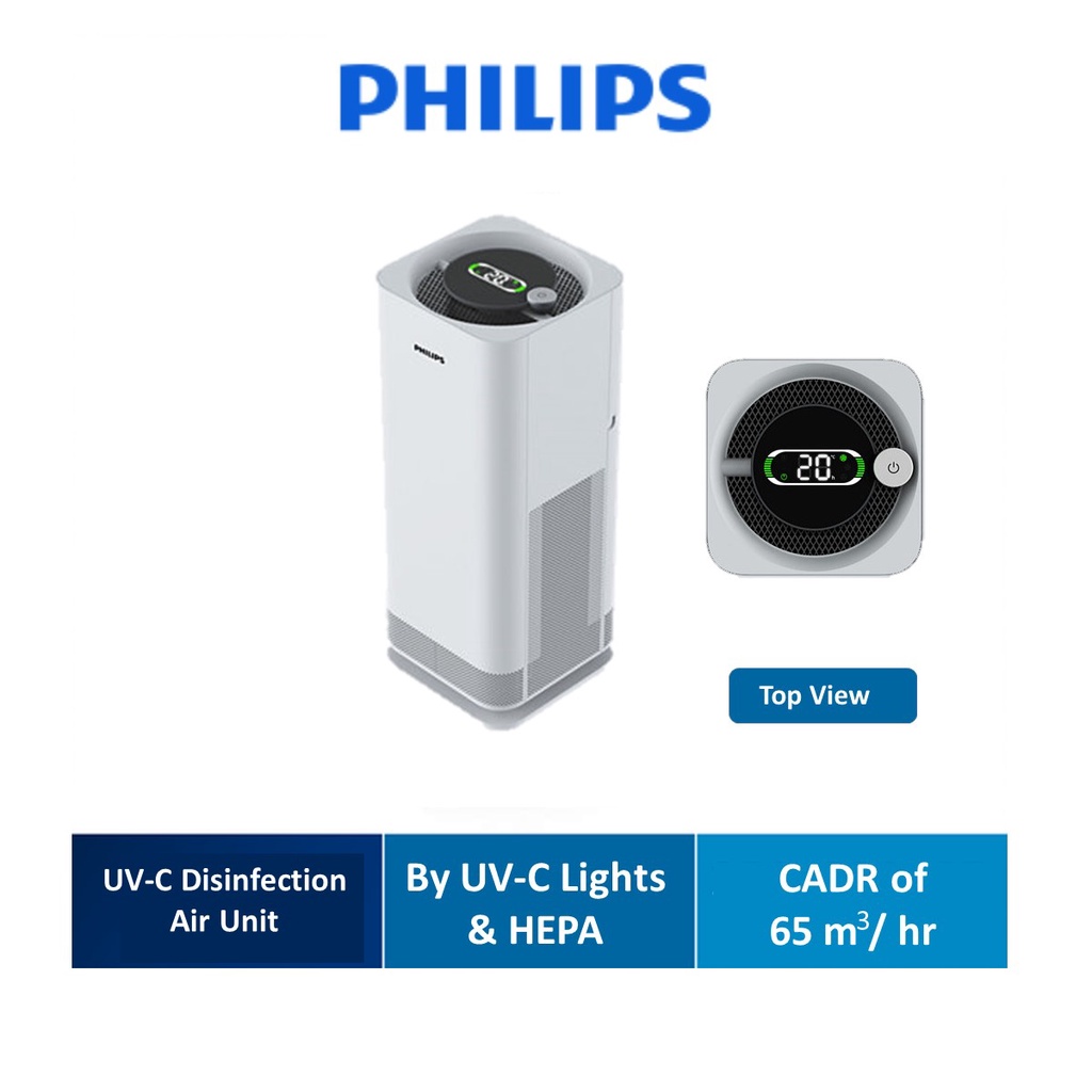 Philips UV-C Disinfection Air Unit | Air Cleaner A010 - using UV-C ...