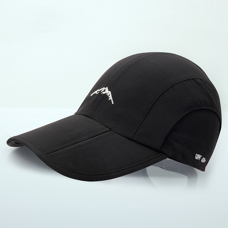 Hat men's sun visor rain cap men's foldable rainproof waterproof ...