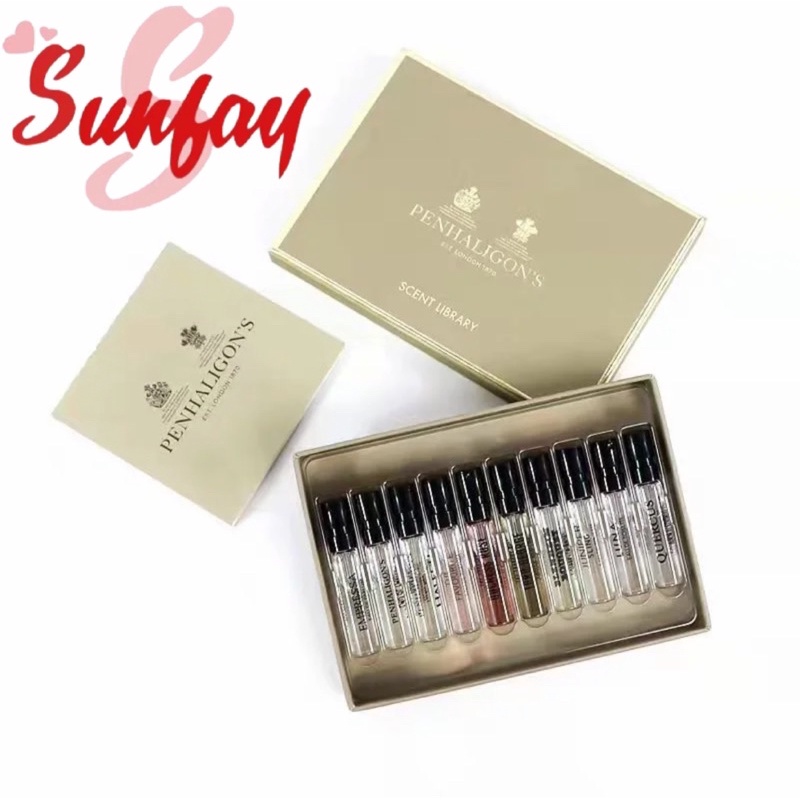 Penhaligon's Bestseller Scent Library (Vial Set) 10X2ml | Shopee Singapore