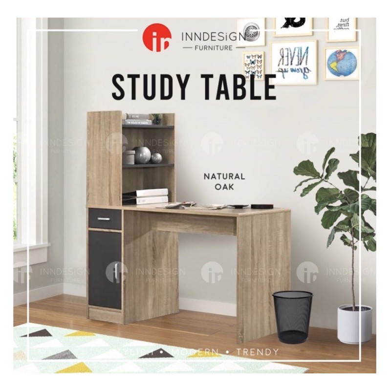 4FT STUDY TABLE DRAWER (FREE INSTALLATION) | Shopee Singapore
