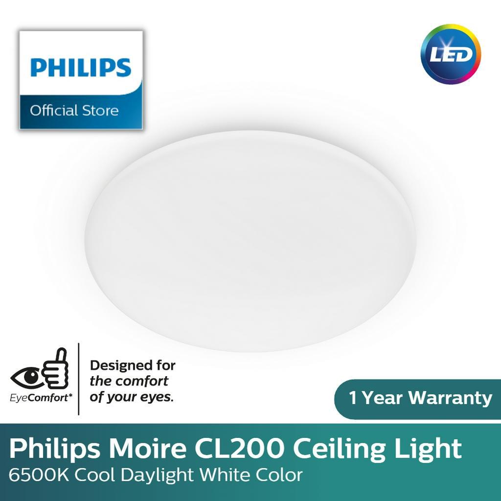 Philips Moire CL200 LED Ceiling Light: Cool Daylight Color 6500K w ...