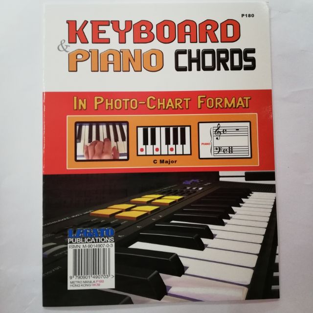 KEYBOARD & PIANO CHORDS BOOK | Shopee Singapore