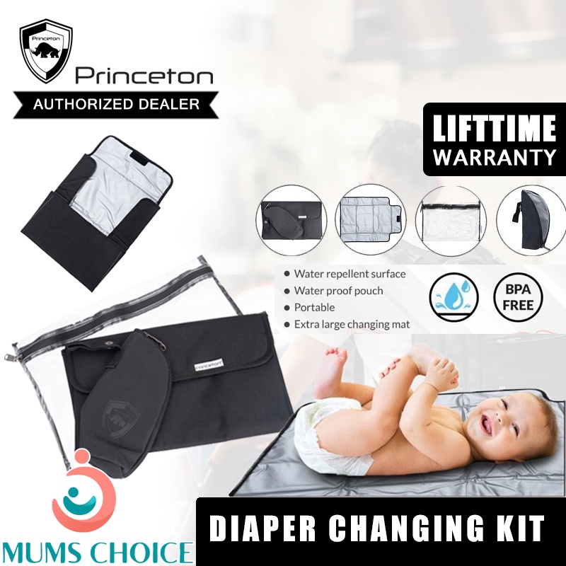 Princeton baby diaper changing kit (Extra Large Diaper Changing Mat ...