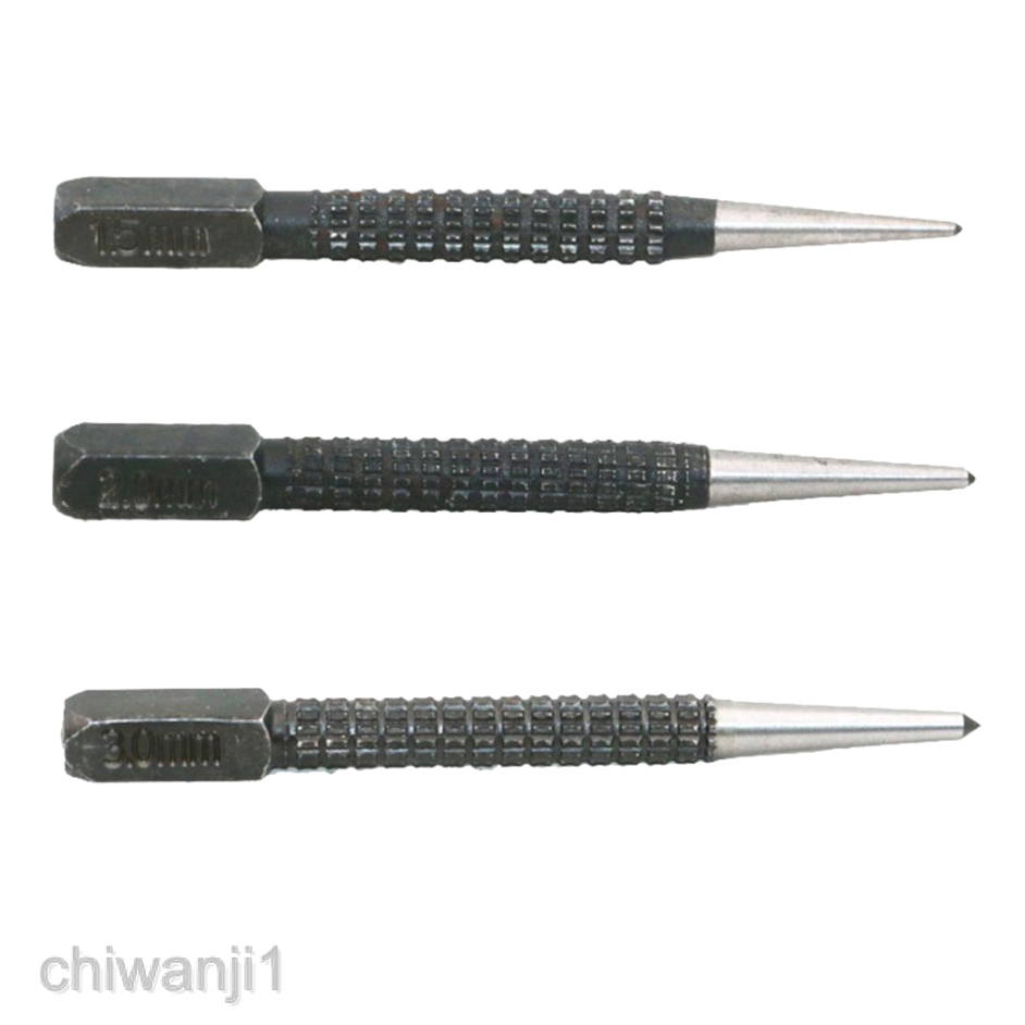 MagiDeal 3x Centre Punches Dot Marking for Metal | Shopee Singapore