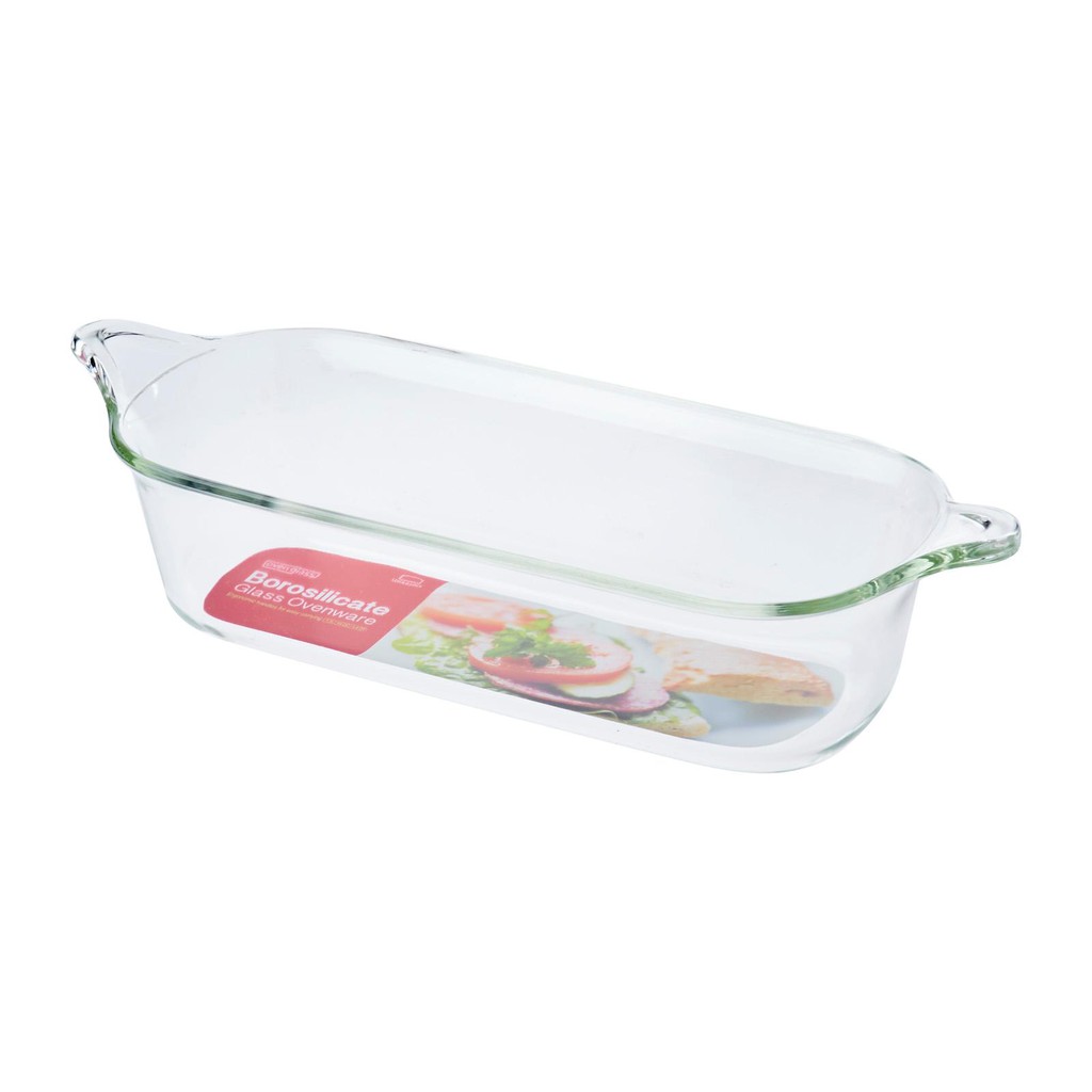 LocknLock Official Oven Glass Pound Cake Dish 1.3L (LLG-581) | Shopee ...